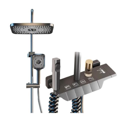 Wall mount piano shower set